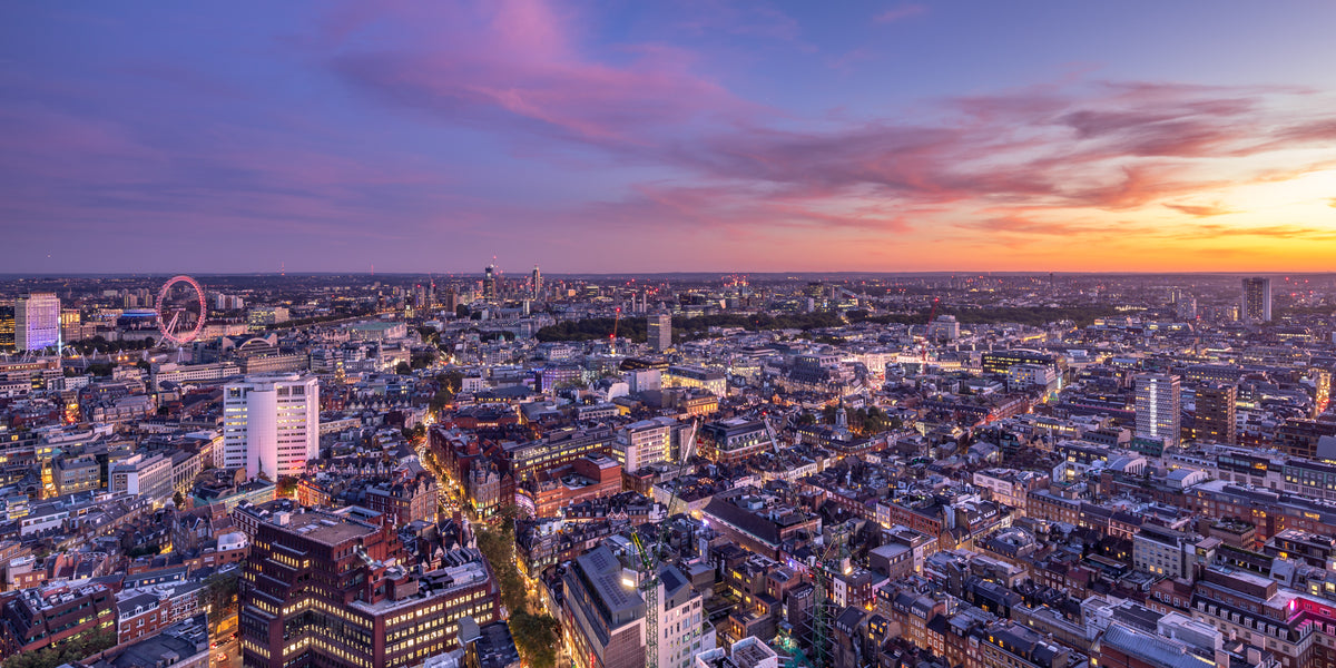 Soho Sunset – London From The Rooftops